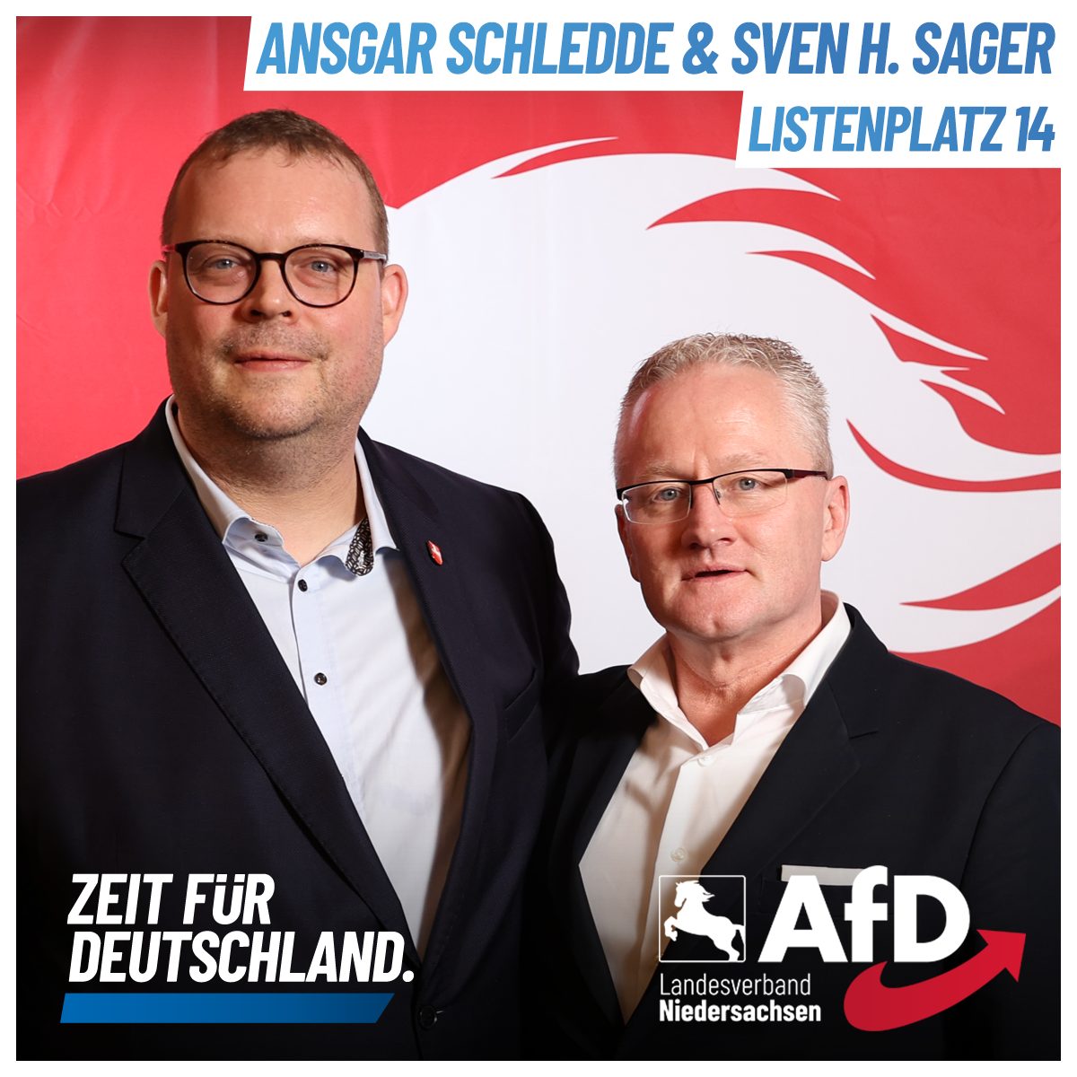 Listenplatz 14: Sven H. Sager - AfD Landesverband Niedersachsen